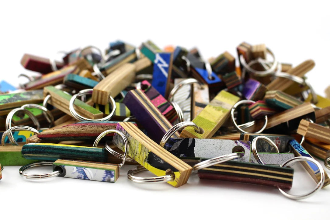 Skateboard Keychain – Zinnia Textiles Nelson