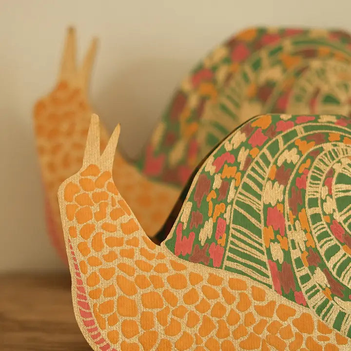 Snail Greeting Card – Zinnia Textiles Nelson