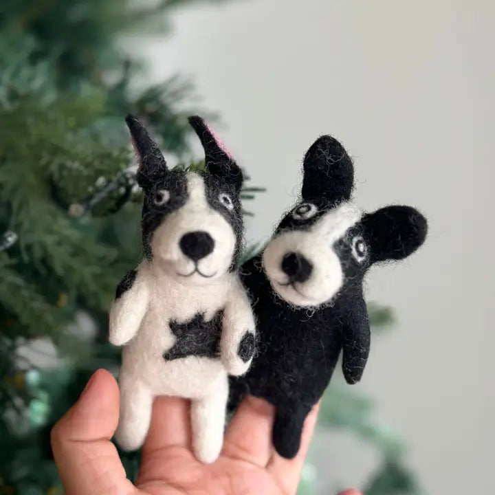 French Bull Dog Finger Puppet – Zinnia Textiles Nelson