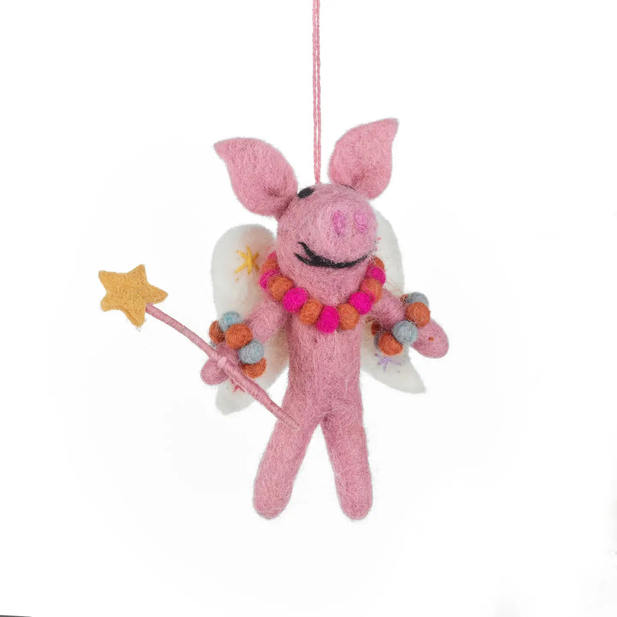 Penelope Porker Fairy Christmas Decoration – Zinnia Textiles Nelson
