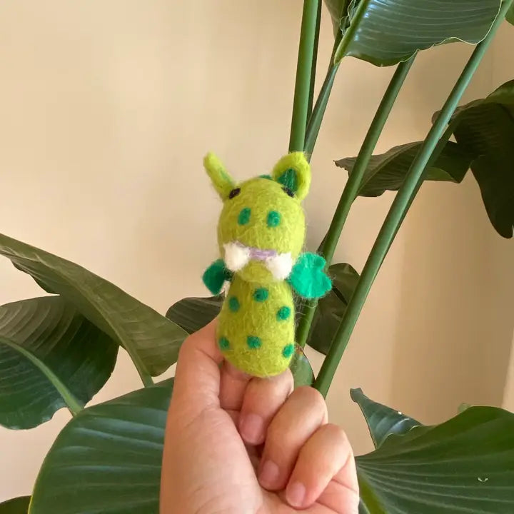 Dragon Finger Puppet – Zinnia Textiles Nelson