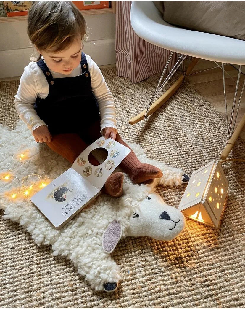 Shirley Sheep Rug – Zinnia Textiles Nelson